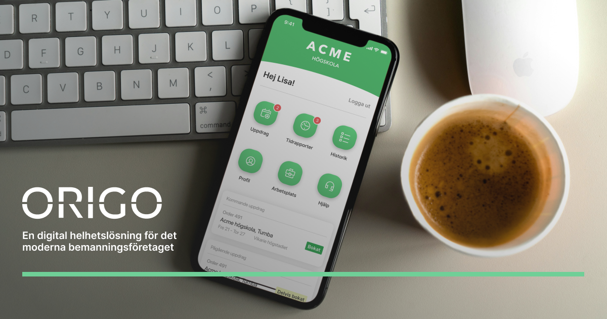 För det moderna bemanningsföretaget | Origo Works